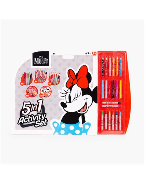Set Para Colorear 5 En 1 Minnie Mouse Tiendas Mgi
