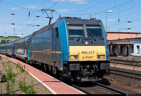 Bombardier Traxx P160 Ac2 480 017 Operated By MÁv Start Zrt Taken By