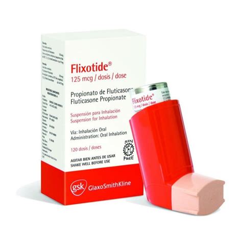 Flixotide 125mcg Inhalador 1und Glaxosmithkline Colombia Sa