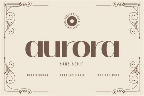Aurora Font By Minimalistartstudio · Creative Fabrica Aurora Font By Minimalistartstudio · Creative Fabrica