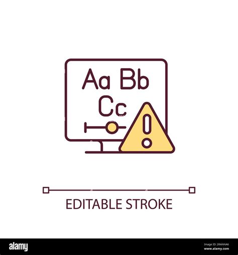 Thin Line Icons With Learning Optimization Issue Concept Stock Vector