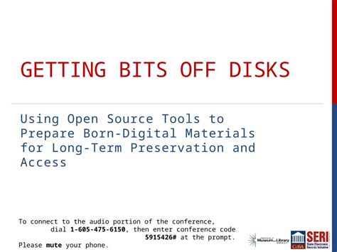 Pptx Getting Bits Off Disks Using Open Source Tools To Prepare Born