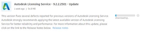 Autodesk Licensing Service 9 2 2 2501 Update Direct Download Link What Revit Wants