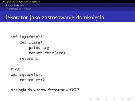 programowanie funkcyjne w pythonie
