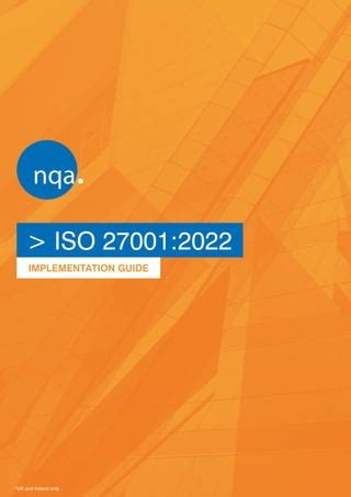 NQA ISO 27001 Implementation Guide Pdf PDF