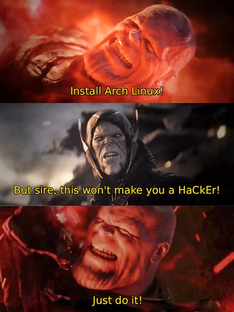 Btw I Use Arch R Linuxmemes