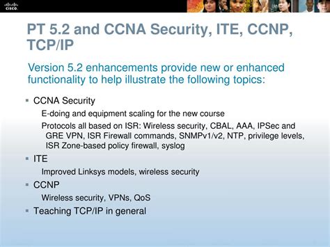 PPT Cisco Packet Tracer Overview PowerPoint Presentation Free Download ID