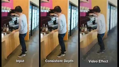 machine learning project consistent video depth estimation code link