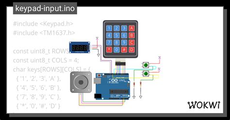 Keypad O Copy Wokwi Esp32 Stm32 Arduino Simulator