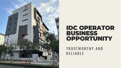 A New Business Opportunity For Idc Operators And The Best Strategy To Go Forward