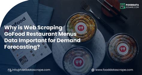 Web Scraping Gofood Restaurant Menus Data For Demand Forecasting