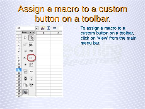 Advanced Spreadsheets Run A Macro
