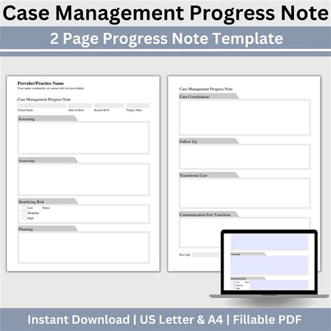 Sample Case Notes Social Work Case Notes Template 7 Ms Word