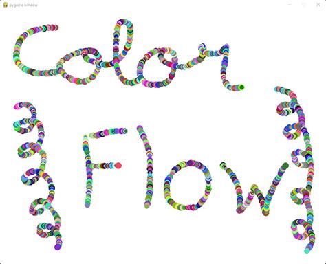 GitHub Kartmaan Color Flow Cursor Draws Multicolored Circles