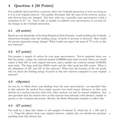 Solved 4 Question 4 30 Points You Suddenly Find Yourself
