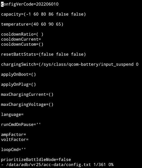 Question Stop Charging At 81 · Issue 164 · Vr 25acc · Github