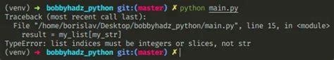 TypeError List Indices Must Be Integers Or Slices Not Str Bobbyhadz