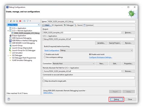 Howto Debugging Spt On S32r45 Using S32 Debugger Nxp Community