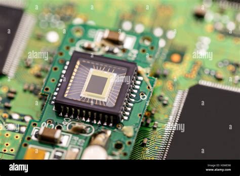 Processor Microchip Interconnected Receiving And Sending Information