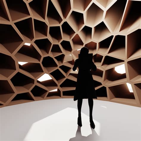 Voronoi Dome Structure JuneLee Architecture Voronoi Dome Structure JuneLee Architecture