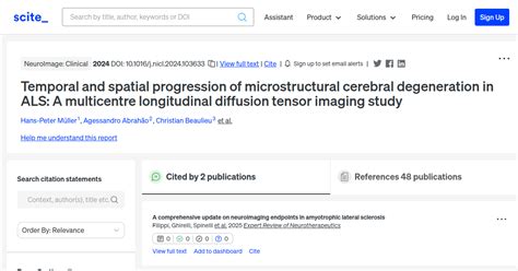 Temporal And Spatial Progression Of Microstructural Cerebral Degeneration In Als A Multicentre
