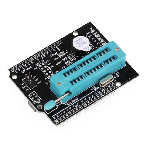 Avr Isp Programmable Expansion Shield With Buzzer For Arduino Uno R3