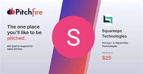 pitch squareops technologies pitchfire