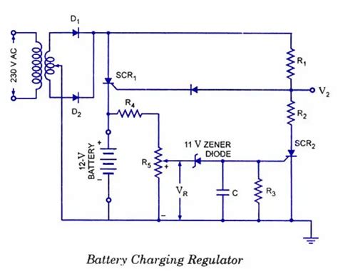 Scr Application Circuit Diagram