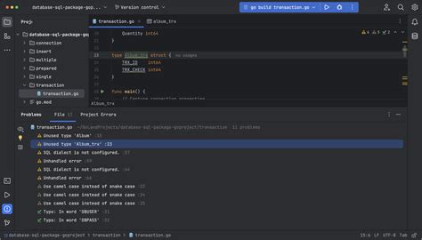 Getting Started With The Databasesql Package The Goland Blog