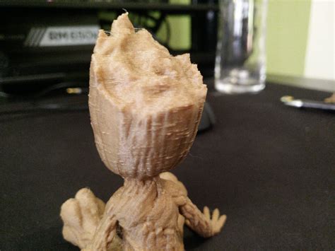 blobs on my print using wood filament please help r fixmyprint