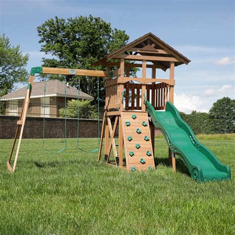 Backyard Discovery Lightning Ridge All Cedar Wooden Swing