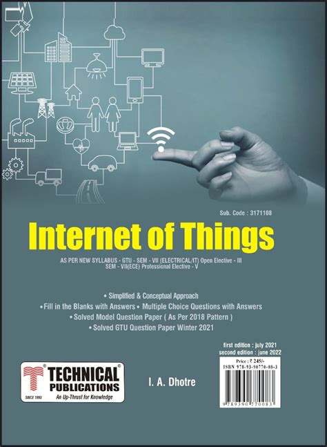 internet of things for gtu 18 course vii ece 3171108 professio