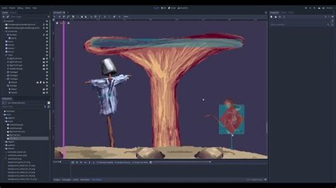 Screencast Of Parallax Node For Godot Engine Youtube
