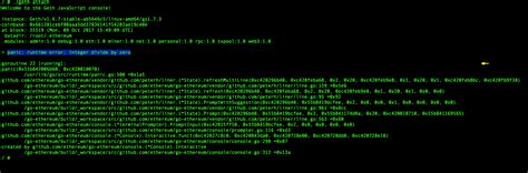 Panic Runtime Error Integer Divide By Zero When Light Server