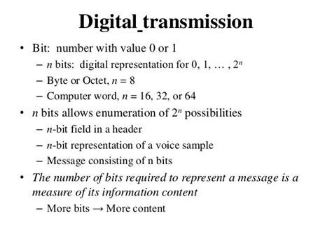 data transmission rate and bandwidth