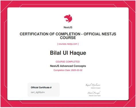nestjs certification continuouslearning backend