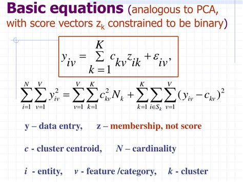 Ppt Clustering Tackling Challenges With Data Recovery Approach