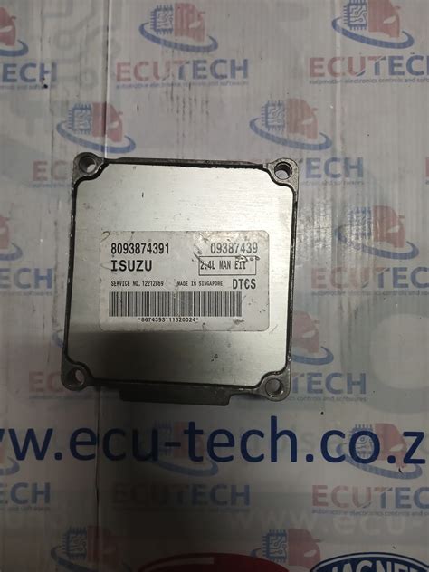 Isuzu Kb240 Petrol 8093874391 Ecu Computer Box Ecu Tech