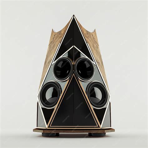Design Concept Of An Ultra Luxury Highend Sound System Made Out Of Wood