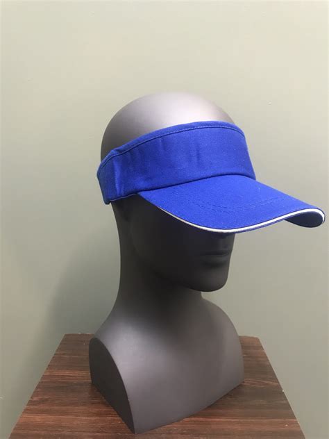 Blue Summer Wide Brim Sun Visor Hatman