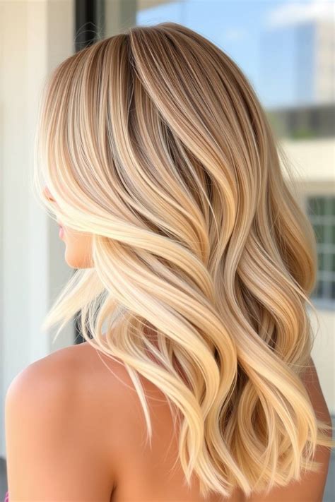 Effortless Butter Blonde Hair With Root Smudge Favorite Hair Styles Trendy Haircuts For Men