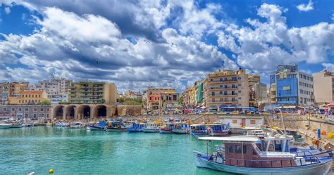 Home Heraklion City In Crete Greece