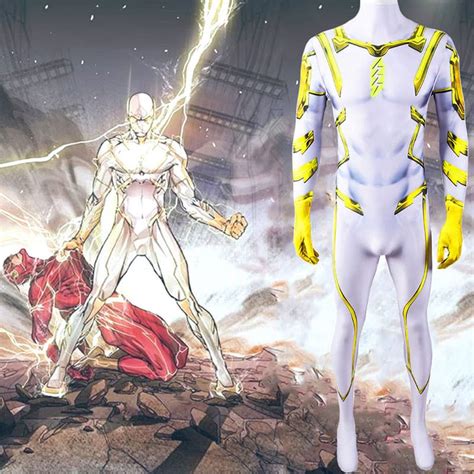 The Flash Season 5 Godspeed Jumpsuit Halloween Cosplay Costumes