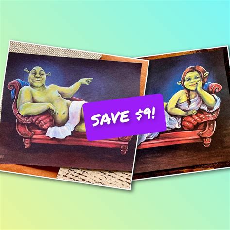 Sexy Shrek Etsy