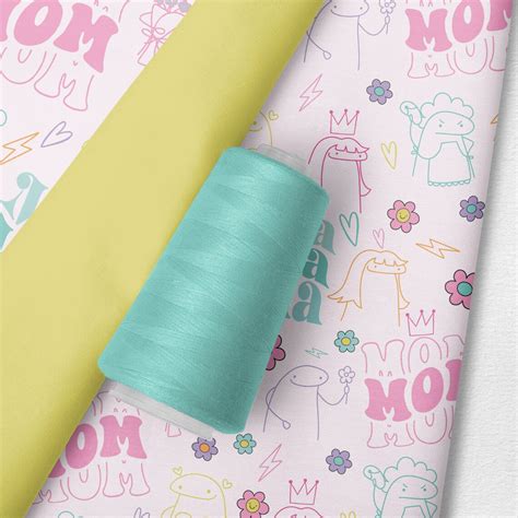 Mothers Day Meme Seamless Pattern Meme Pattern Mom Pattern Doodle