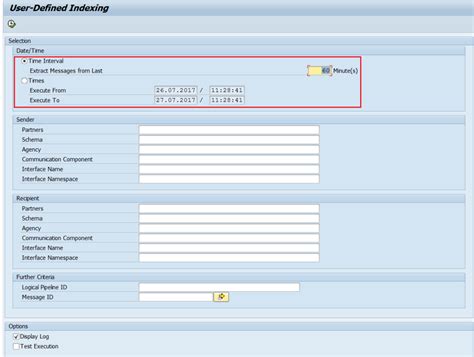 User Defined Selection Criteria On Abap Stack In Sximonitor Sap Lessons Learned