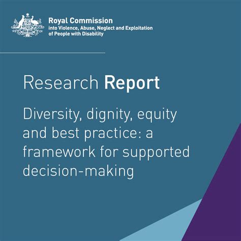 Report Outlines Framework For Supported Decision Making For People With Cognitive Disability