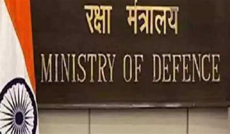 Department Of Defence Production Issues Notification For Re