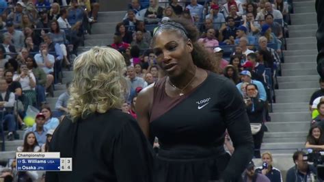 Serena Williams Us Open Referee Confrontation Youtube
