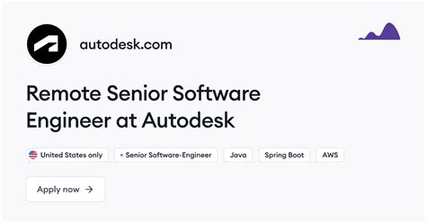Autodesk Hiring Senior Software Engineer • Remote Work From Home